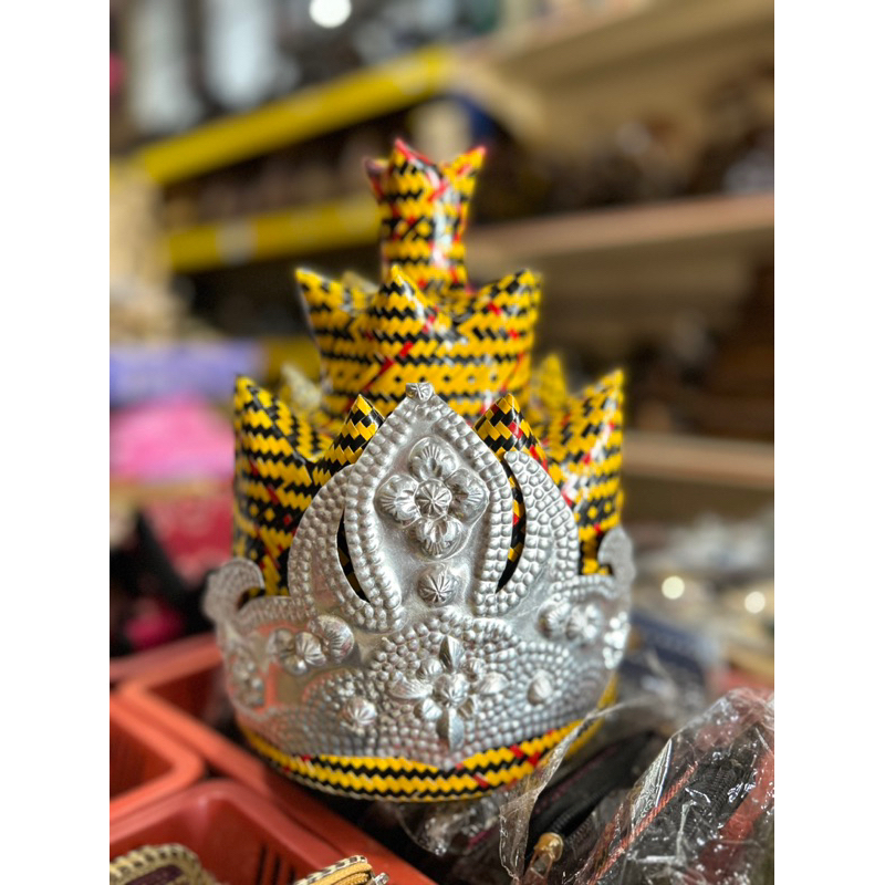 Topi Iban/ Topi lanjang with Mahkota | Shopee Malaysia