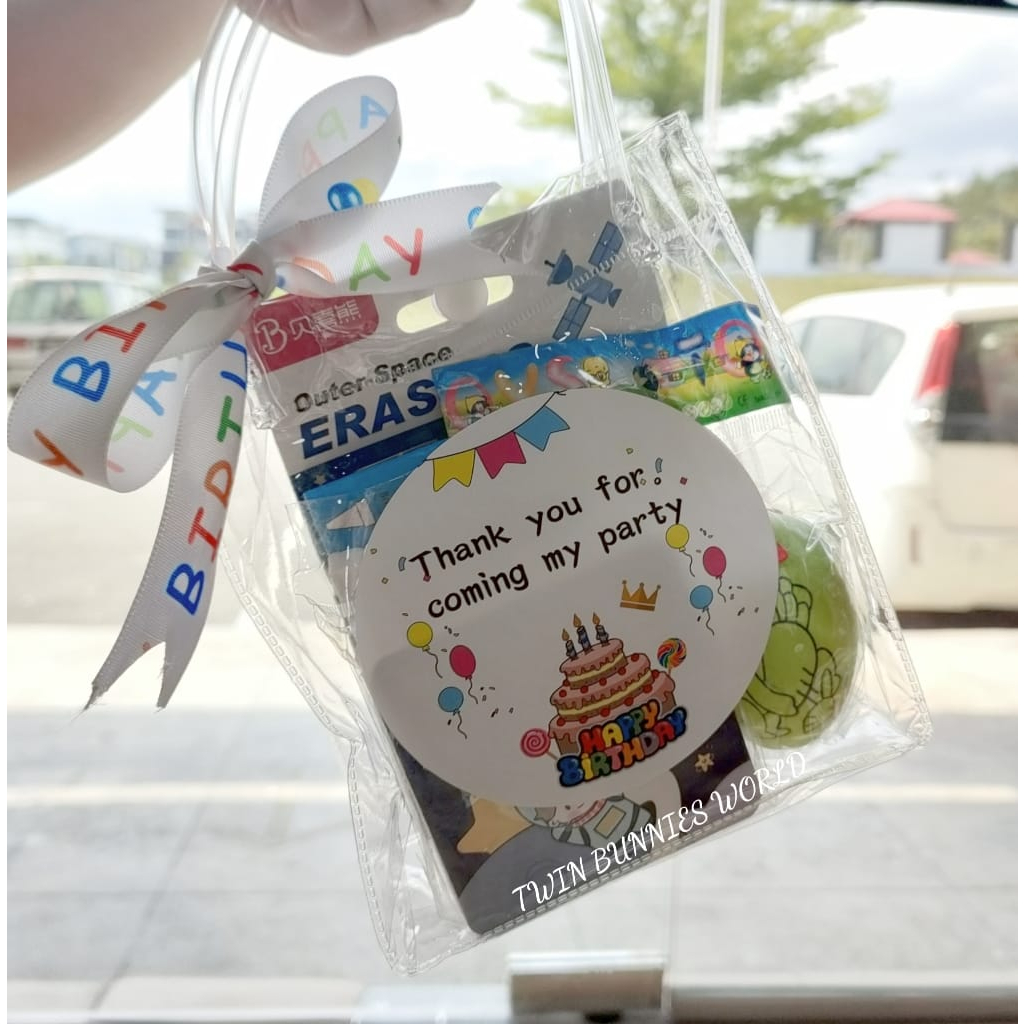 🎁Door Gift Set🎁 Kindergarten Birthday Goodies Bag Gift Set Party Pack ...