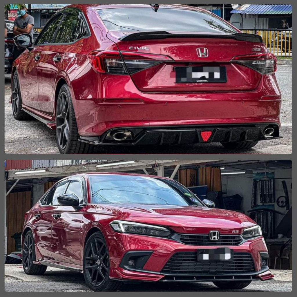 Honda Civic FE 11th Generation 2022 180 Body Kit PP Ready Stock ...