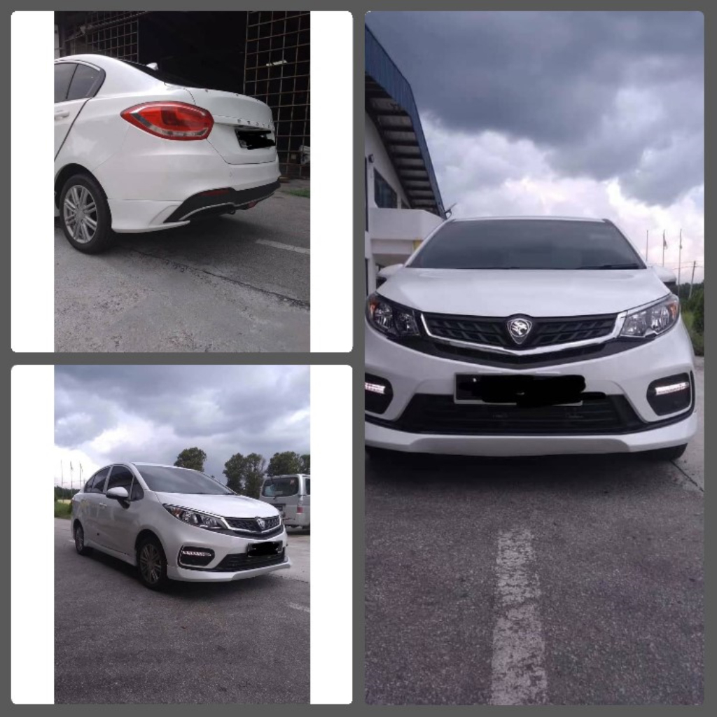 Proton Persona 2nd Generation OEM Skirting Body Kit PU Ready Stock ...