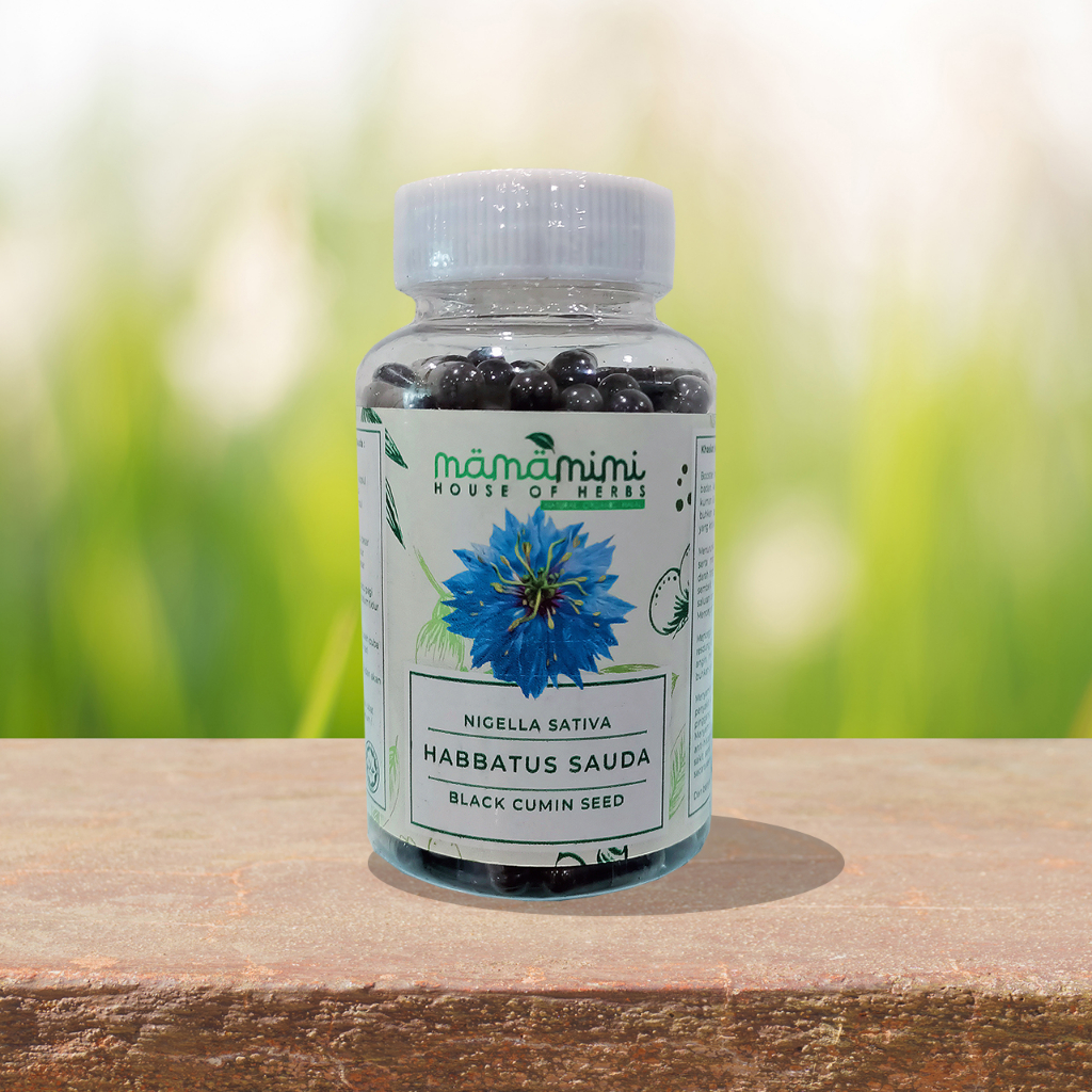 Kapsul Habbatus Sauda / Jintan Hitam / Nigella Sativa - 480mg perkapsul ...