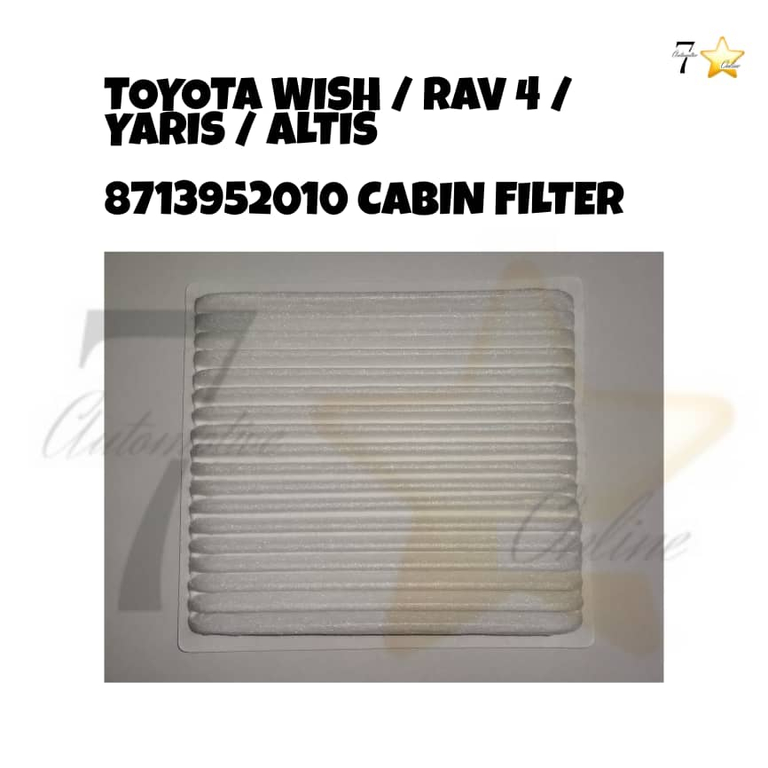 TOYOTA WISH / RAV 4 / YARIS / ALTIS CABIN FILTER | Shopee Malaysia