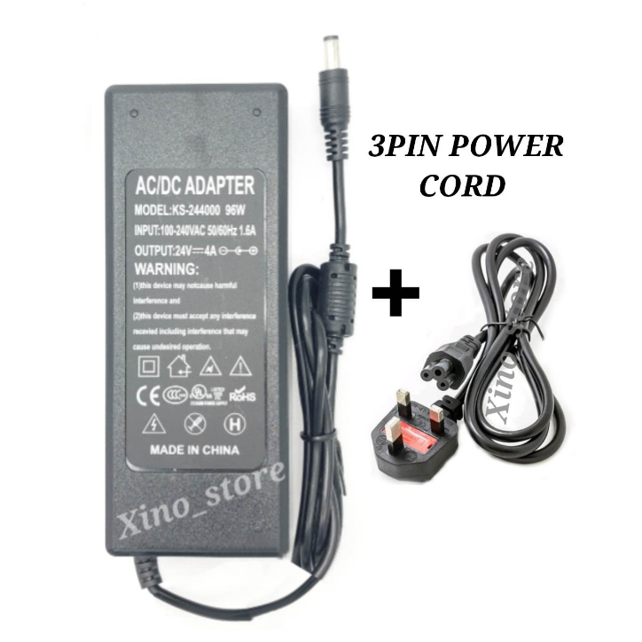 24V 3A /24V 4A / 24V 5A / 24V 6A AC To DC Power Adapter AC/DC Adapter ...
