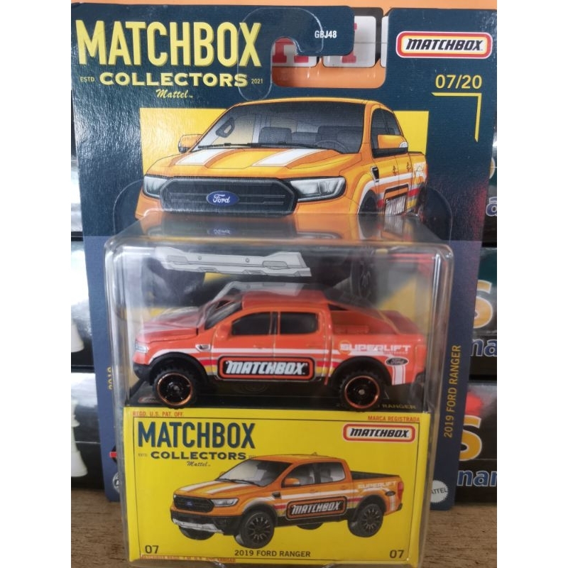 Matchbox Collectors Mattel 07 (2019 Ford Ranger) | Shopee Malaysia