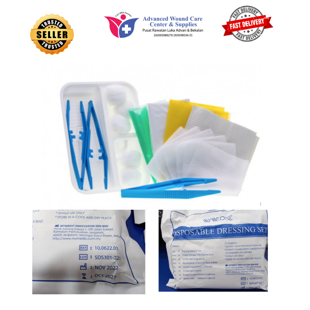 [SHIP TODAY!!] MYMEDIC Disposable Dressing Set | Shopee Malaysia