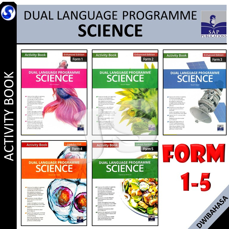 DUAL LANGUAGE PROGRAMME SCIENCE ENCHANCED EDITION ACTIVITY BOOK FORM 1 ...