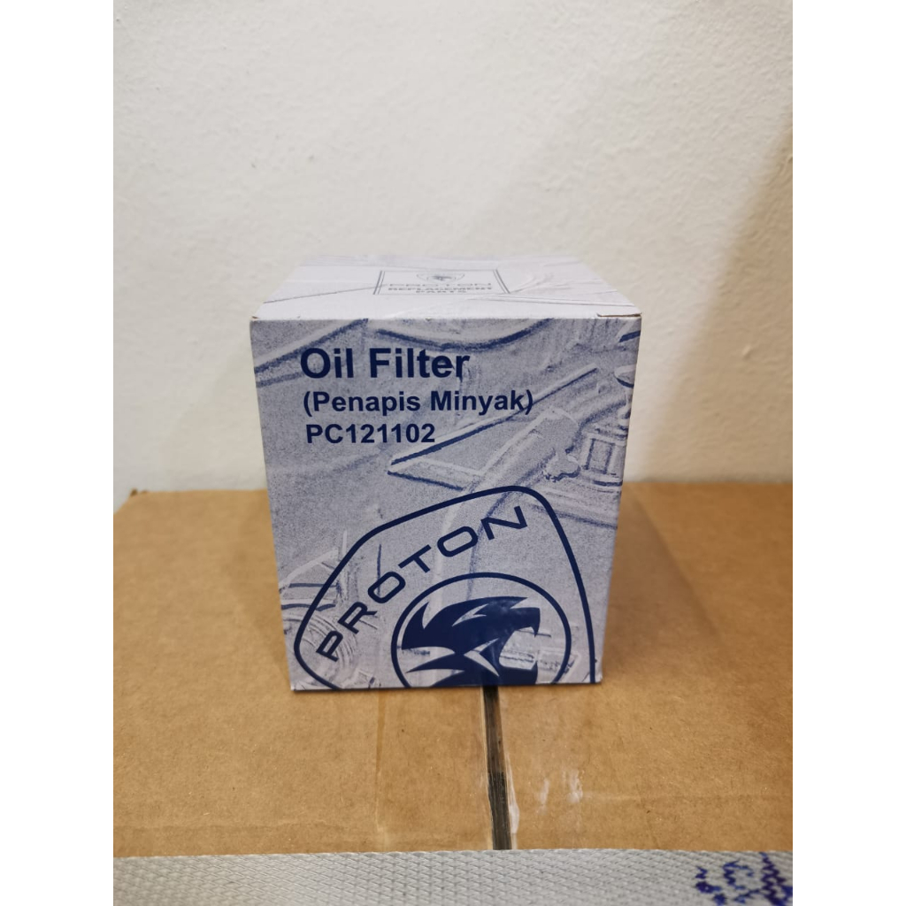 PROTON GENUINE OIL FILTER SUITABLE FOR MOST PROTON VEHICLE | Shopee ...
