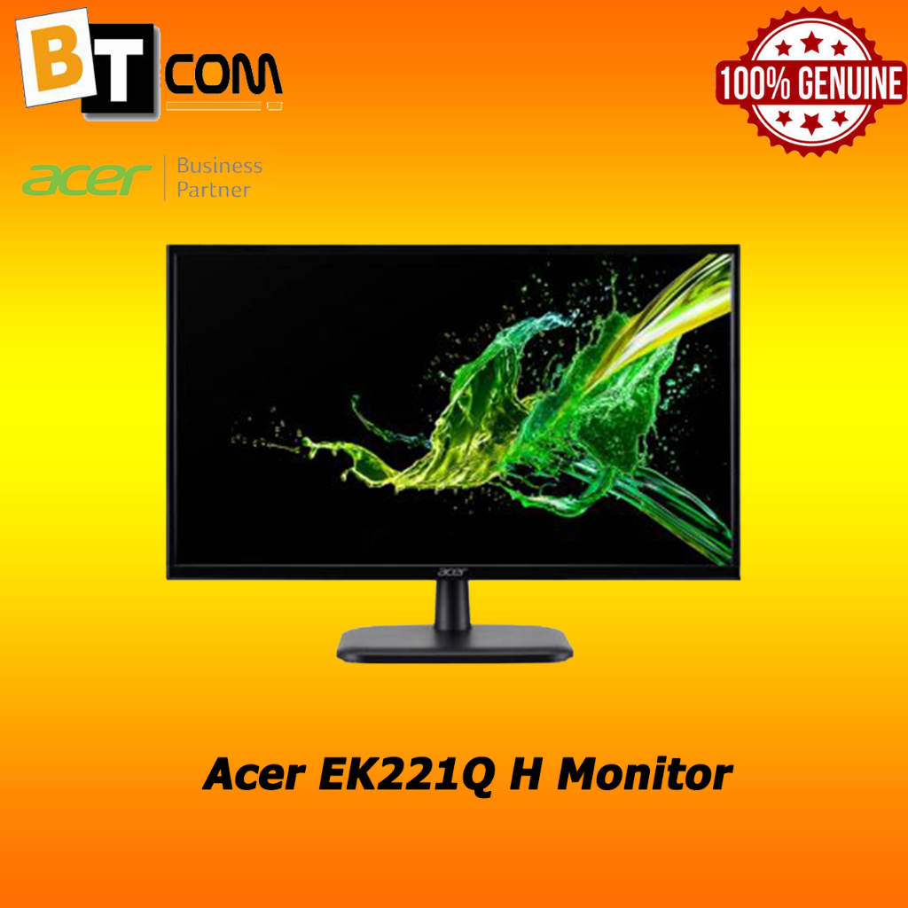 Acer EK221Q H 21.5" Full HD Display Monitor UM.WE1SM.H01 | Shopee Malaysia