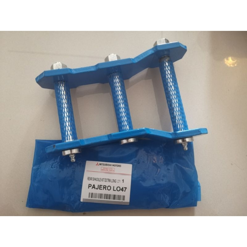 MITSUBISHI PAJERO L047/L200/L300 REAR SHACKLE KIT EXTRA LONG MODIFIED ...