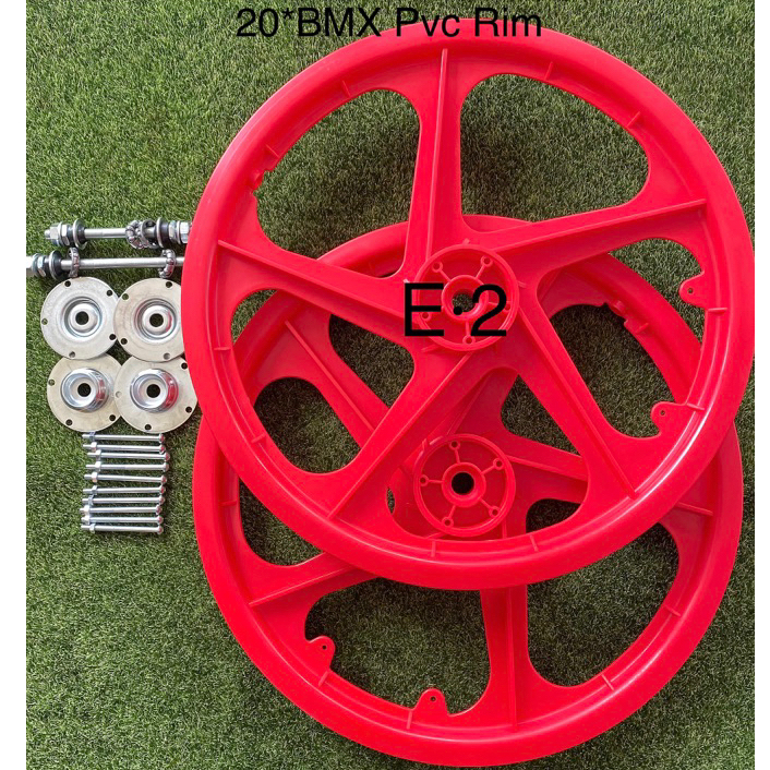 20" Bicycle PVC Sport Rim BMX JIPANG Basikal 20" plastic wheelset ...