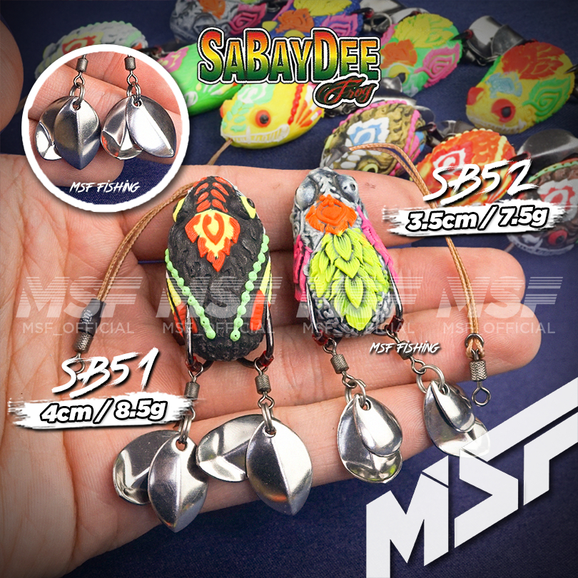 [MSF] Sabaydee SB51 & SB52 | 3.8cm 4cm | Tuah Umpan Tiruan Thailand ...