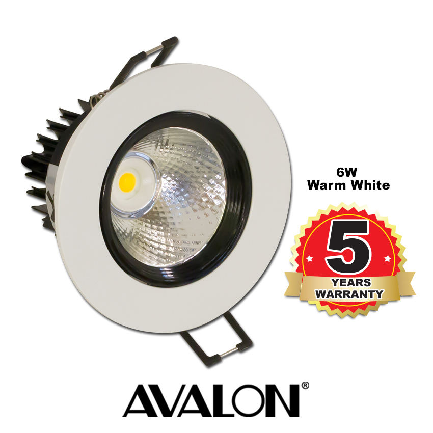 Avalon LED Focus Downlight S106 6W/ S206 10W for Bedroom, Kitchen (AVL ...