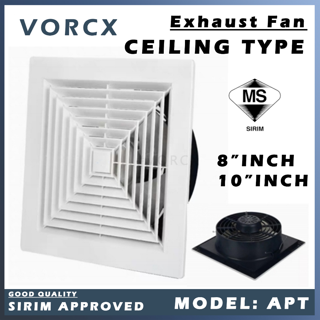 [SIRIM] SFL APT Ceiling Mount Exhaust Fan ( 8" / 10" inch ) | Shopee ...