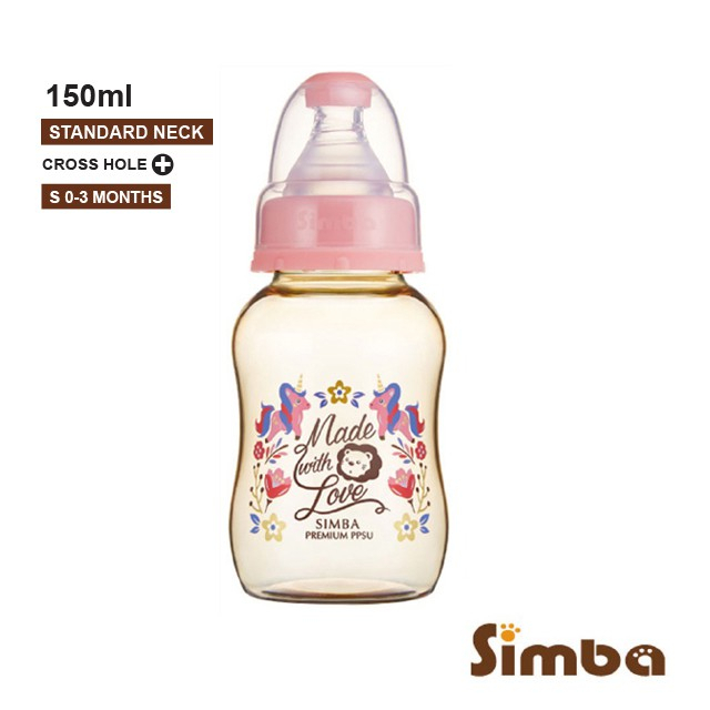 Simba Dorothy Wonderland PPSU Standard Neck Feeding Bottle (150ml) | Shopee Malaysia