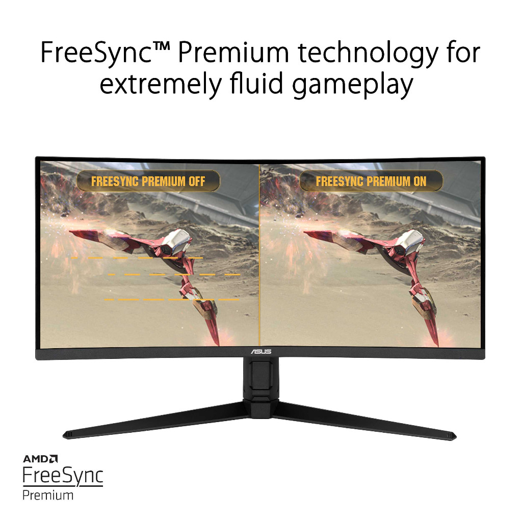 ASUS TUF GAMING VG34VQL3A 34" CURVED GAMING MONITOR ( 34 " VA WQHD ...