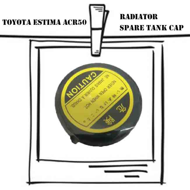 [XL]TOYOTA ESTIMA ACR50, ALPHARD ANH20 RADIATOR SPARE TANK CAP | Shopee ...