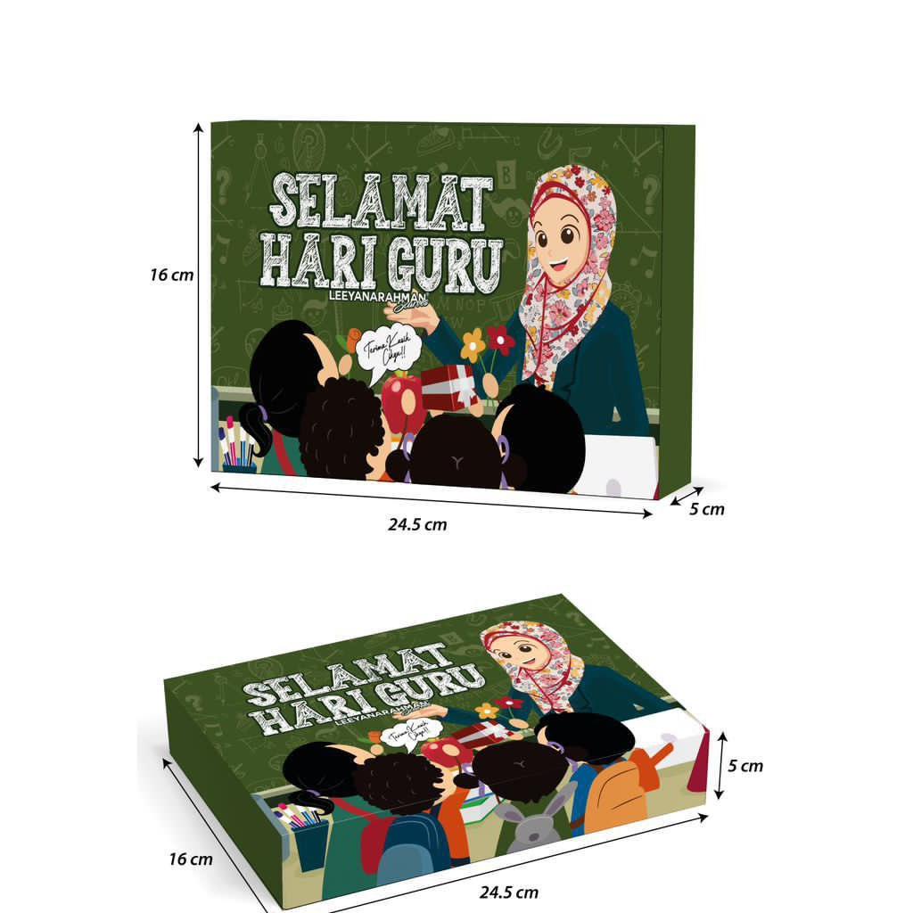 Birthday gift box minaz leeyanarahman envelope tudung imallis /paper ...