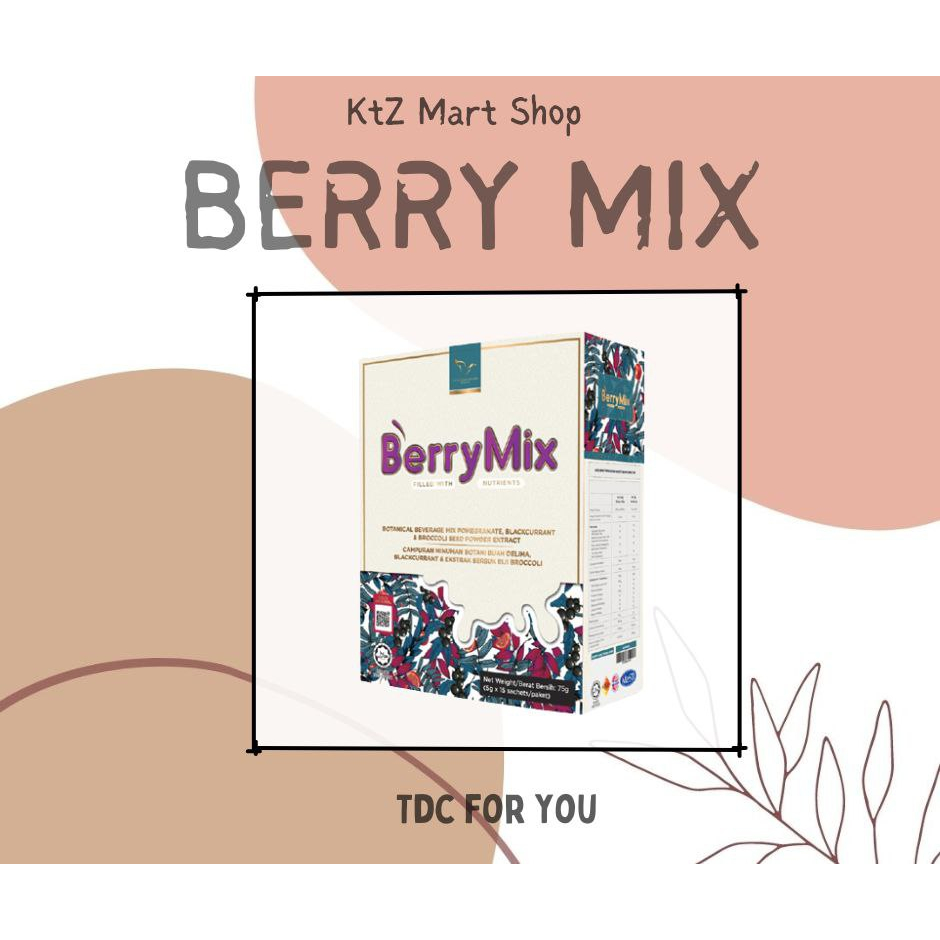 BERRY MIX by TDC HOLDING SDN BHD [original] | Shopee Malaysia