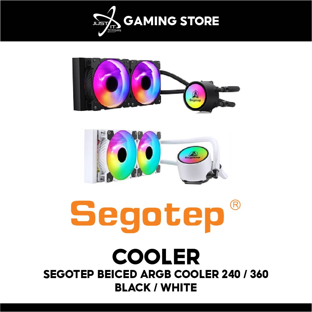 SEGOTEP BEICED ARGB AIO LIQUID COOLER 240MM / 360MM ( BLACK / WHITE ...