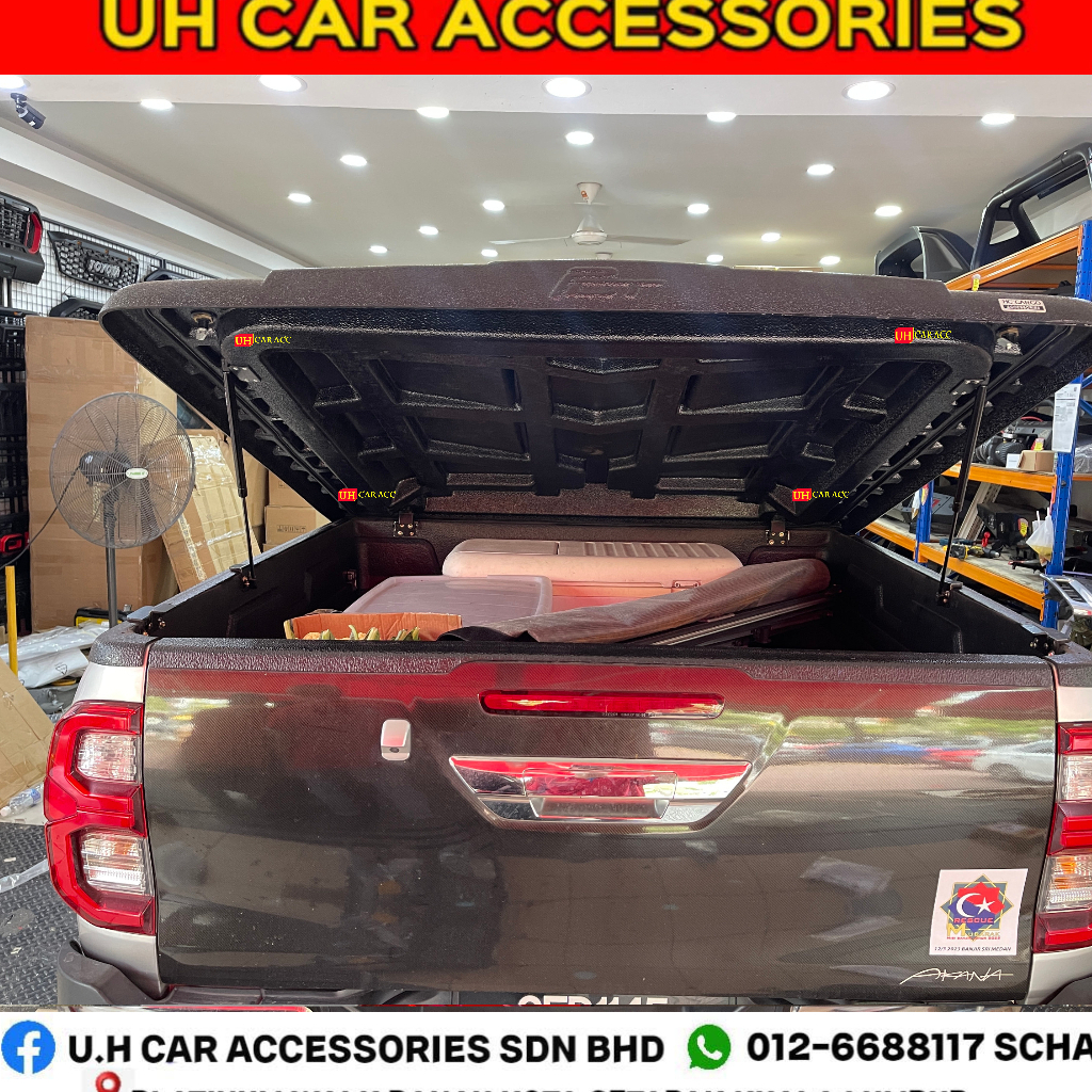 TOYOTA HILUX REVO ROCCO TONNEAU DECK COVER | Shopee Malaysia