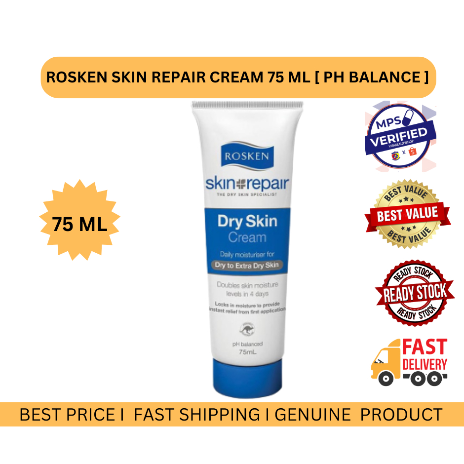 🔥 PROMOTION 🔥 ROSKEN SKIN REPAIR CREAM 75 ML [ PH BALANCE ] | Shopee ...