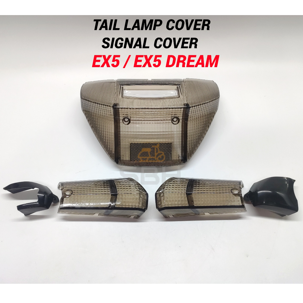 EX5 /EX5 DREAM / EX5-HIGH POWER TAIL LAMP COVER FRONT SIGNAL COVER LAMPU BELAKANG COVER SIGNAL ...