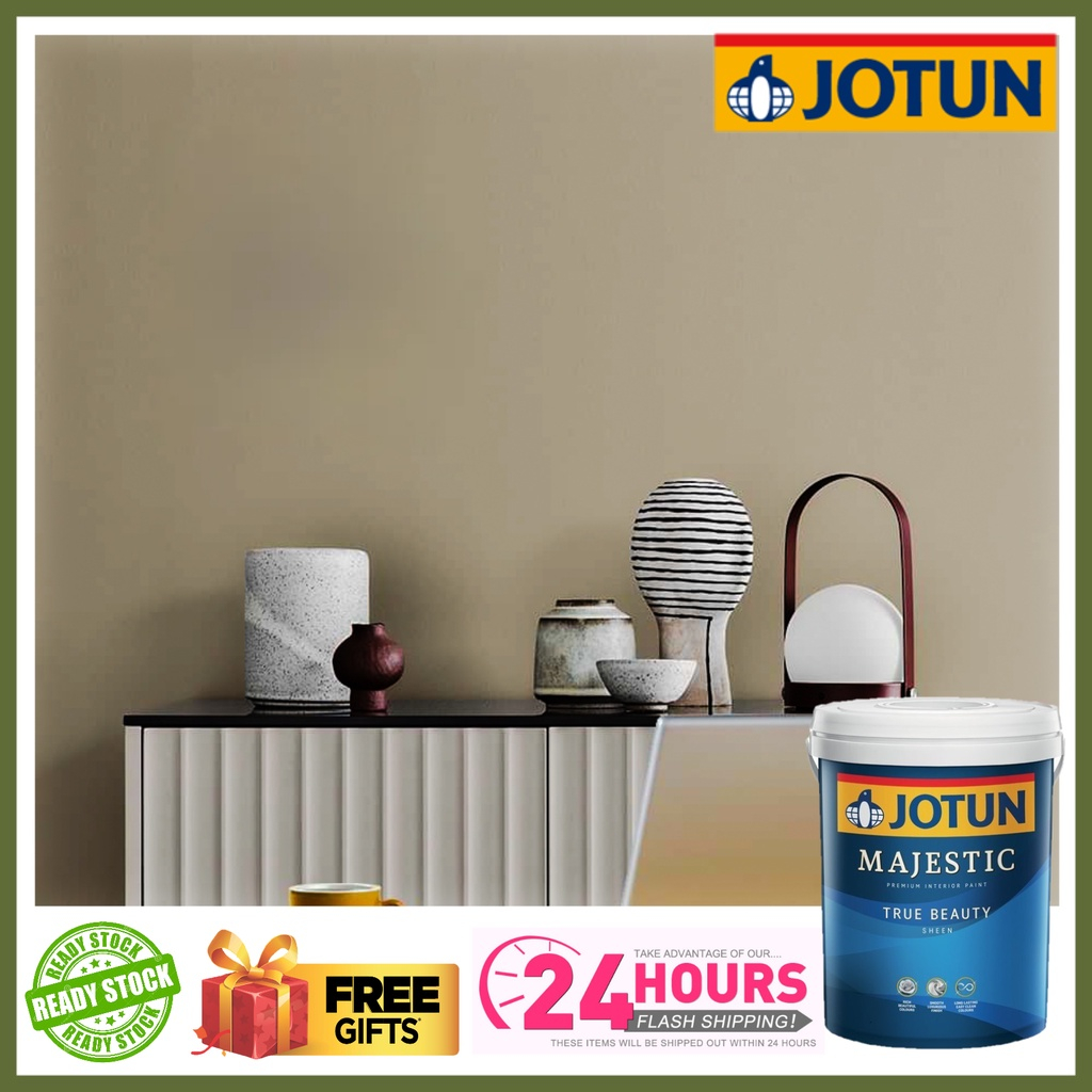 JOTUN 15L 1016 ANTIQUE WHITE Majestic True Beauty Sheen /Cat Dalam ...