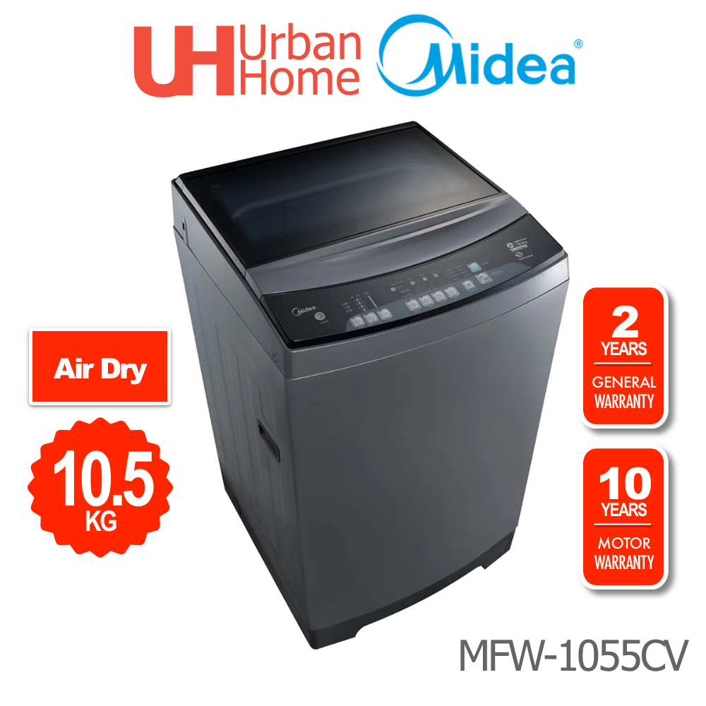 Midea Fully Auto Washer Top Load Washing Machine (10.5KG) MFW-1055CV ...