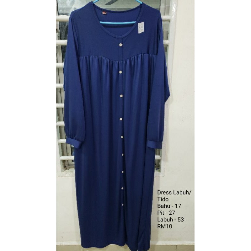 Baju Preloved (Dress Labuh/ Dress Lutut) | Shopee Malaysia