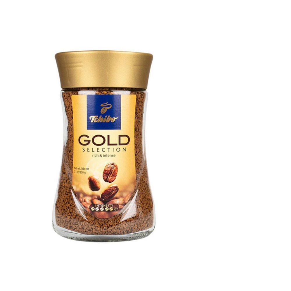 TCHIBO Gold Selection Instant Coffee 200gm TCHIBO 金牌速溶咖啡 200gm (089794 ...