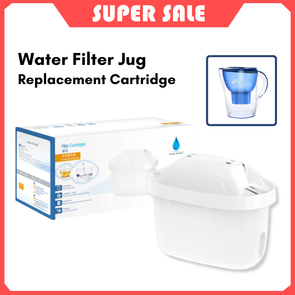 1pcs Water Filter Jug Replacement Cartridge Filter Activated Carbon ...