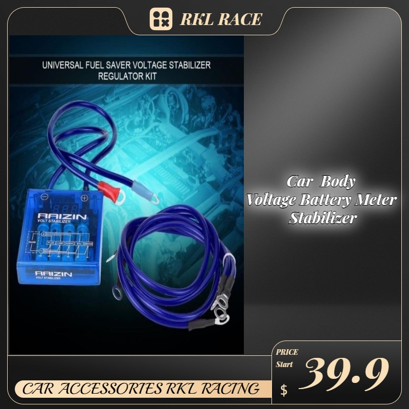 Pivot Mega Raizin Voltage Meter Stabilizer 【Car Body Voltage Battery ...