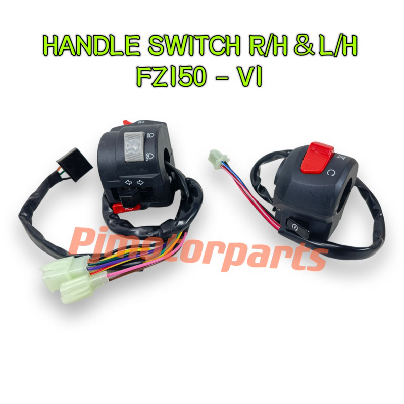 YAMAHA FZ150 V1/ FZ150 OLD MODEL - HANDLE SWITCH L/H & R/H LEFT & RIGHT ...