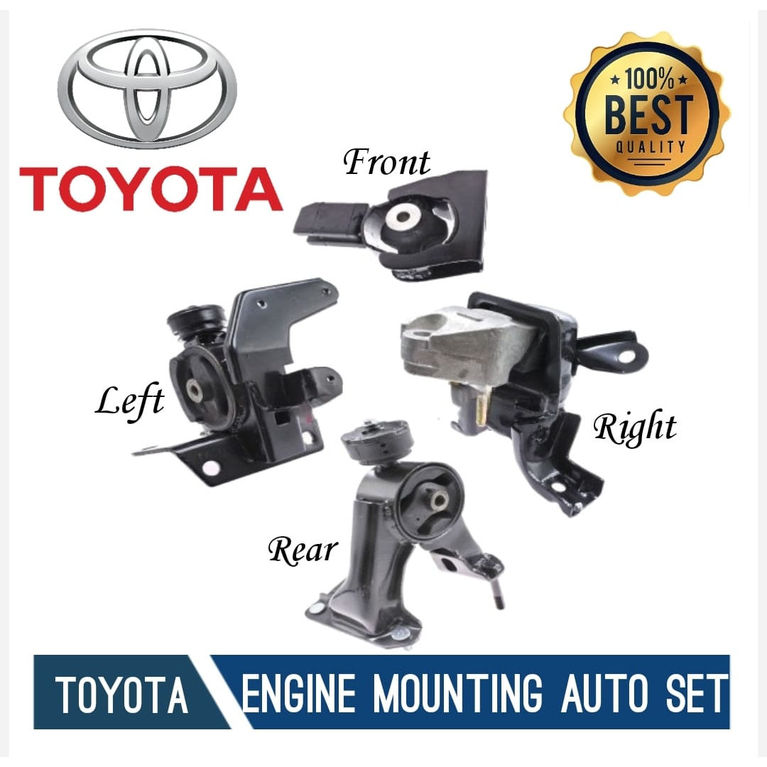 TOYOTA Engine Mounting Auto Set for Toyota Altis ZZE141 1.6L / ZZE142 1 ...