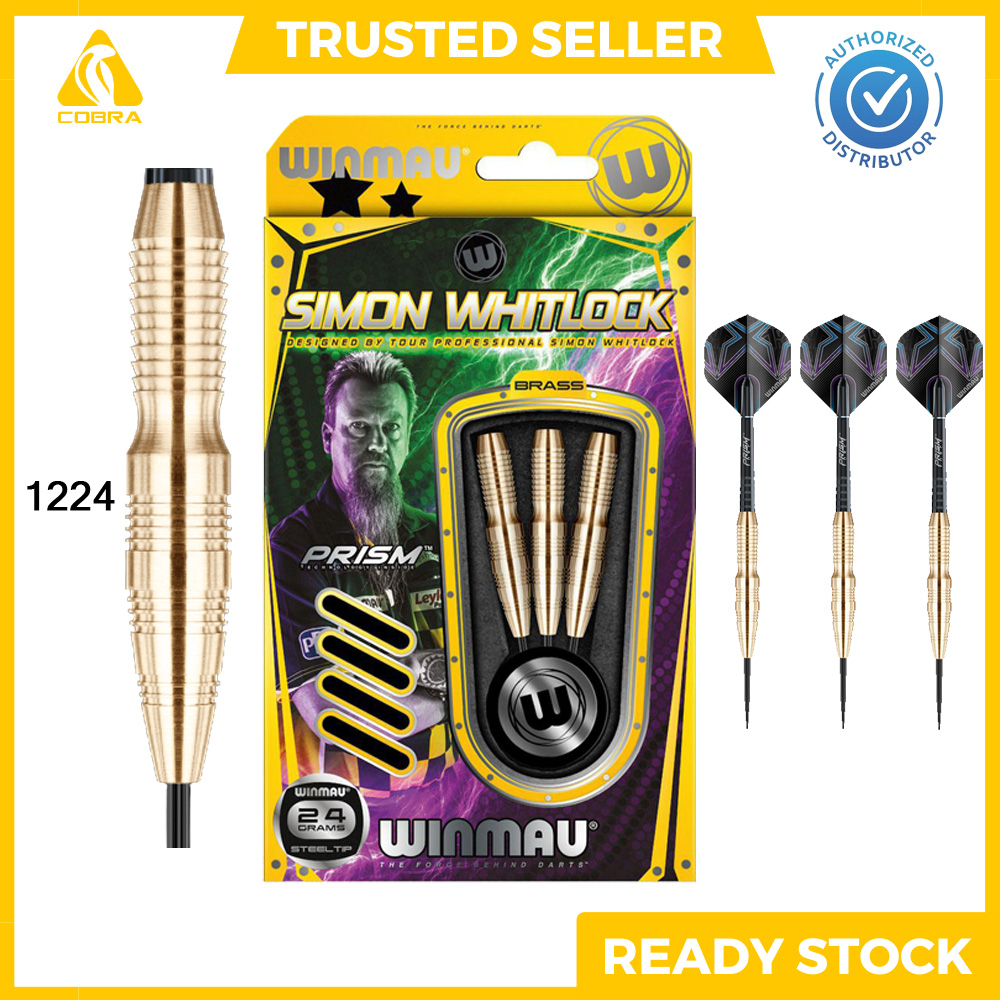 Winmau Simon Whitlock Brass Steel Tip Darts (1224) | Shopee Malaysia