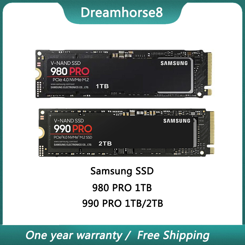 【Ready Stock】Samsung SSD 980 PRO 1TB/Samsung SSD 990 PRO 1TB / PCIe 4.0 NVMe M.2 Original Laptop ...