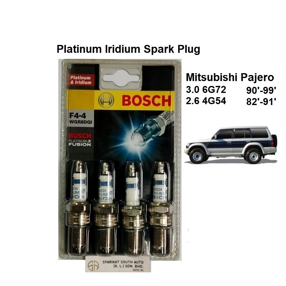 Spark Plug WGR8DQI 0242229907 Bosch Platinum Iridium Fusion Mitsubishi ...