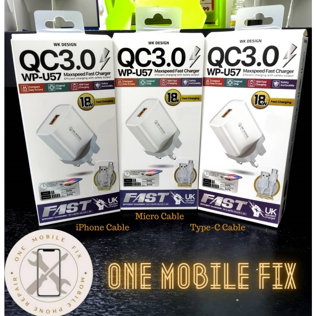 WK Design Maxspeed Fast Charger Set | Shopee Malaysia