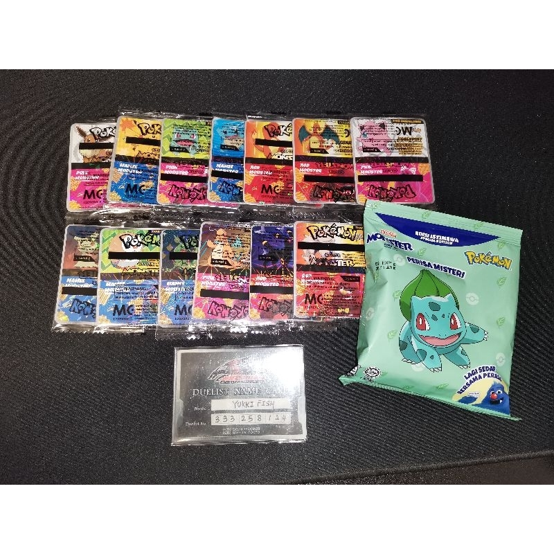 Special Edition Mamee Monster Pokemon Sticker 2023 | Shopee Malaysia