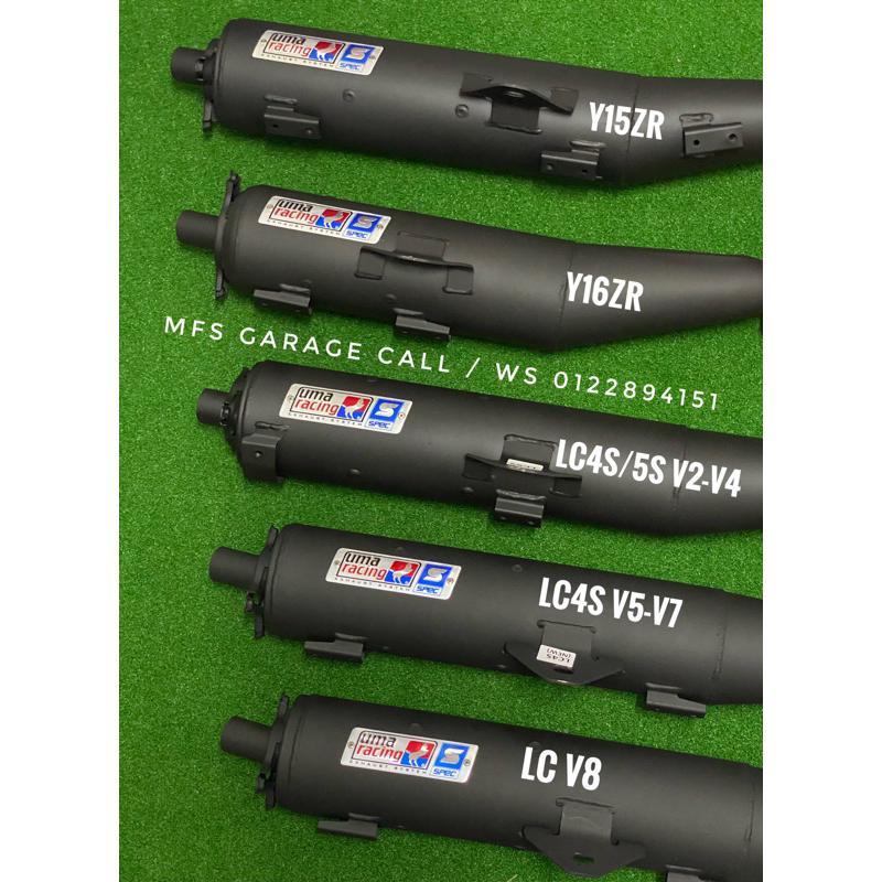 EKZOS UMA RACING BACKPRESSURE Y15zr Y16zr LC 4s LC 5s LC V8 LC V1 RS150 ...