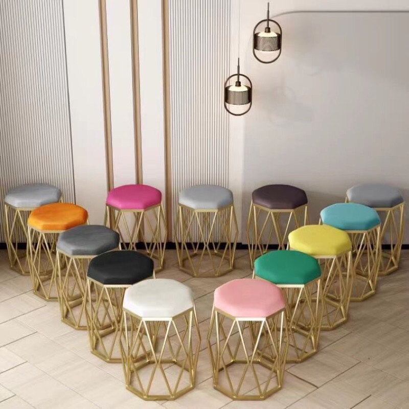 LAWOLA Ready Stock Malaysia Nordic makeup stool luxury stool kerusi ...