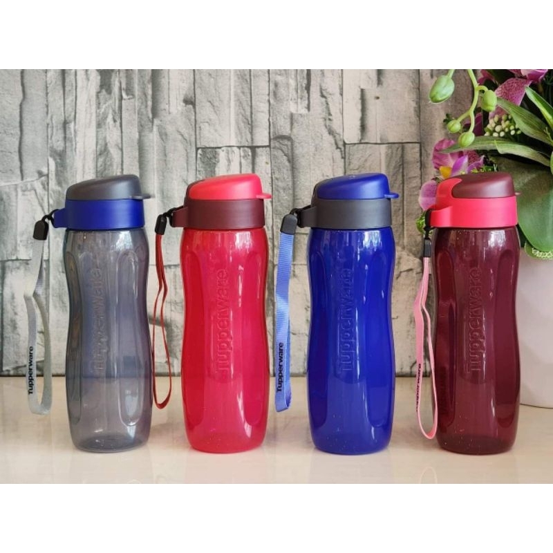 Ready Stock Tupperware: Botol air saiz comel Slim Eco Bottle (4) 500ml ...