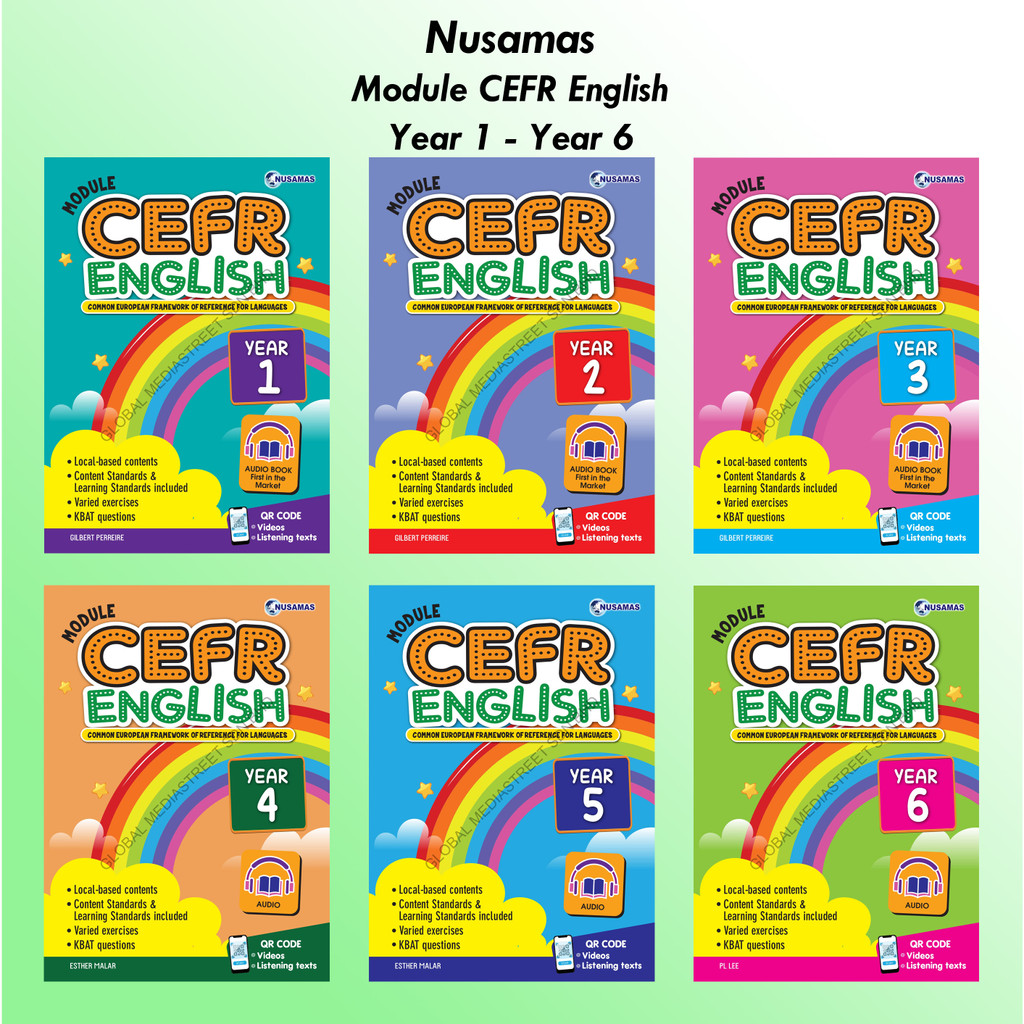 Nusamas- Module CEFR English Year 1 - Year 6 | Shopee Malaysia