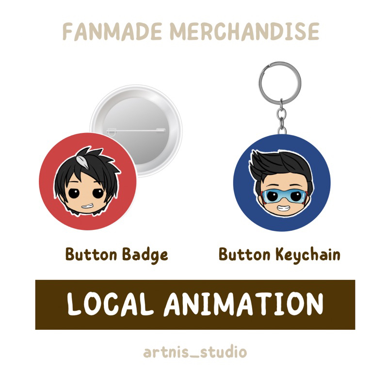Local Animation Fanmade Merchandise | Shopee Malaysia