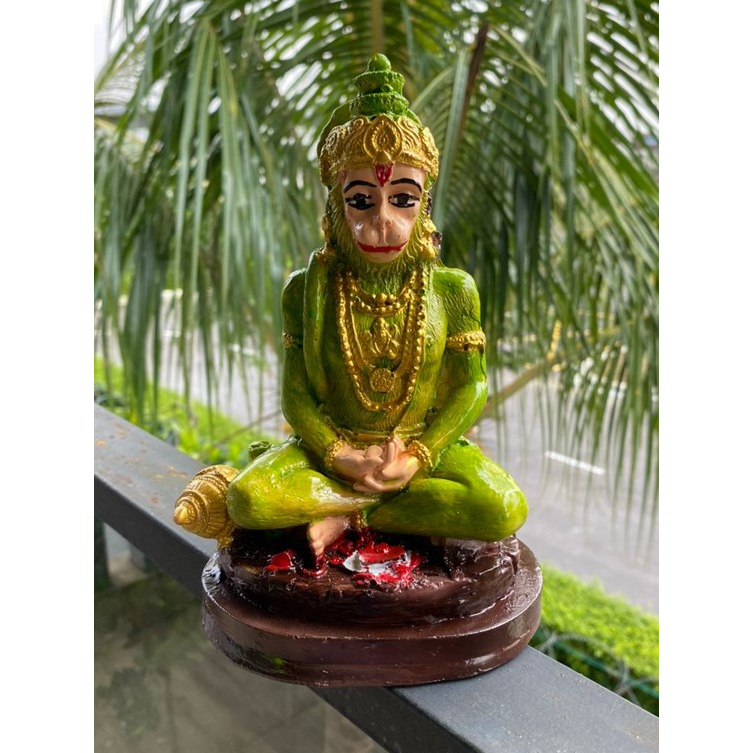 Meditation Hanuman Statue / Monkey God Statue | Shopee Malaysia