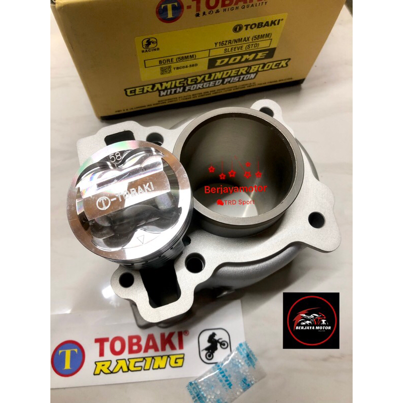 Block set Nvx155 /Nmax155 /R15 v3 /Y16 58mm/63mm Forged dome Ceramic ...