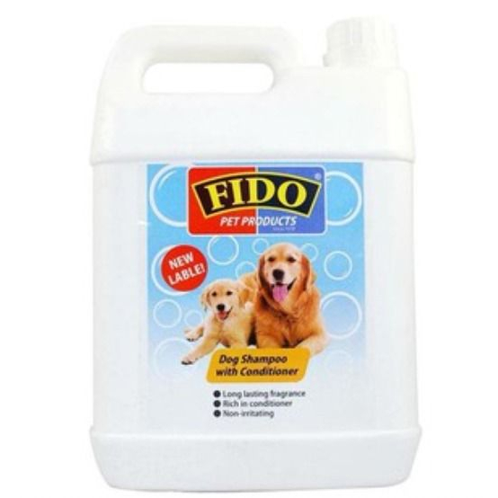 (FREE SHIPPING) FIDO DOG CONDITIONING SHAMPOO 5 LITER | Shopee Malaysia
