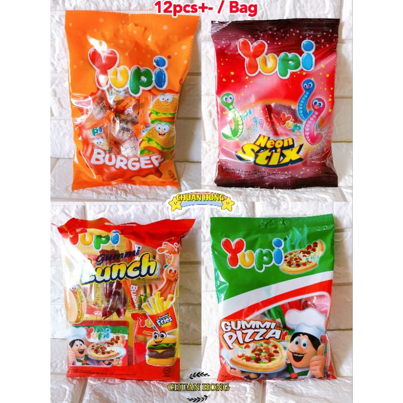 Yupi Burger Gummy Candy Pillow Pack 120g /Bag | Shopee Malaysia