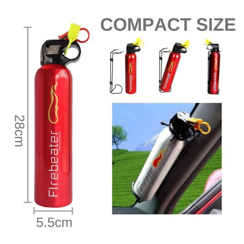 (UNIVERSAL) Alat Pencegah kebakaran Mini Pemadam api serbuk mudah Alih ...