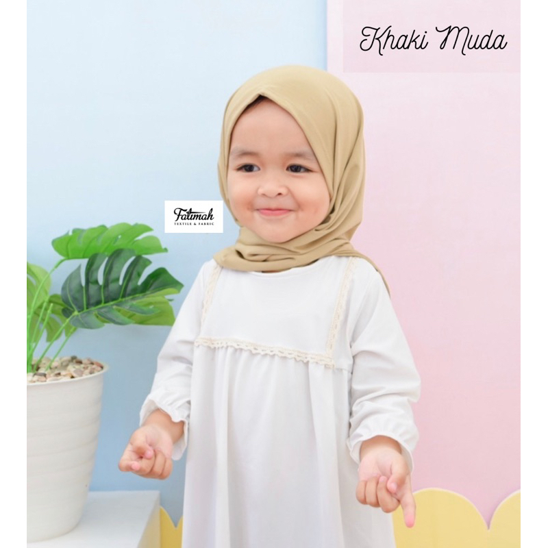 ️31 Warna ️ FATIMAH Humaira Bawal Instant Budak (0-3thn) Tudung Kids ...